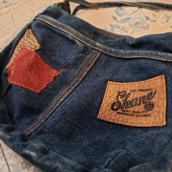 Shane | Bags | Vintage Shane Denim Crossbody | Poshmark